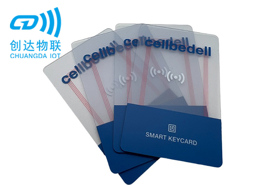 RFID透明卡_透明材质可看到天线芯片的PVC卡_NFC透明卡 | RFID标签|NFC标签|智能卡|电子标签厂家【创达物联】